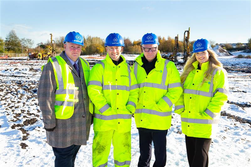 More than 300 jobs on the way as work starts on new business park